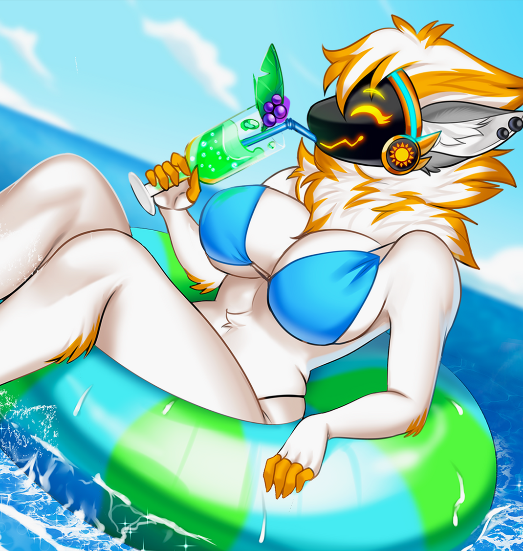 Juno the Protogen – Blue Screen Apparel