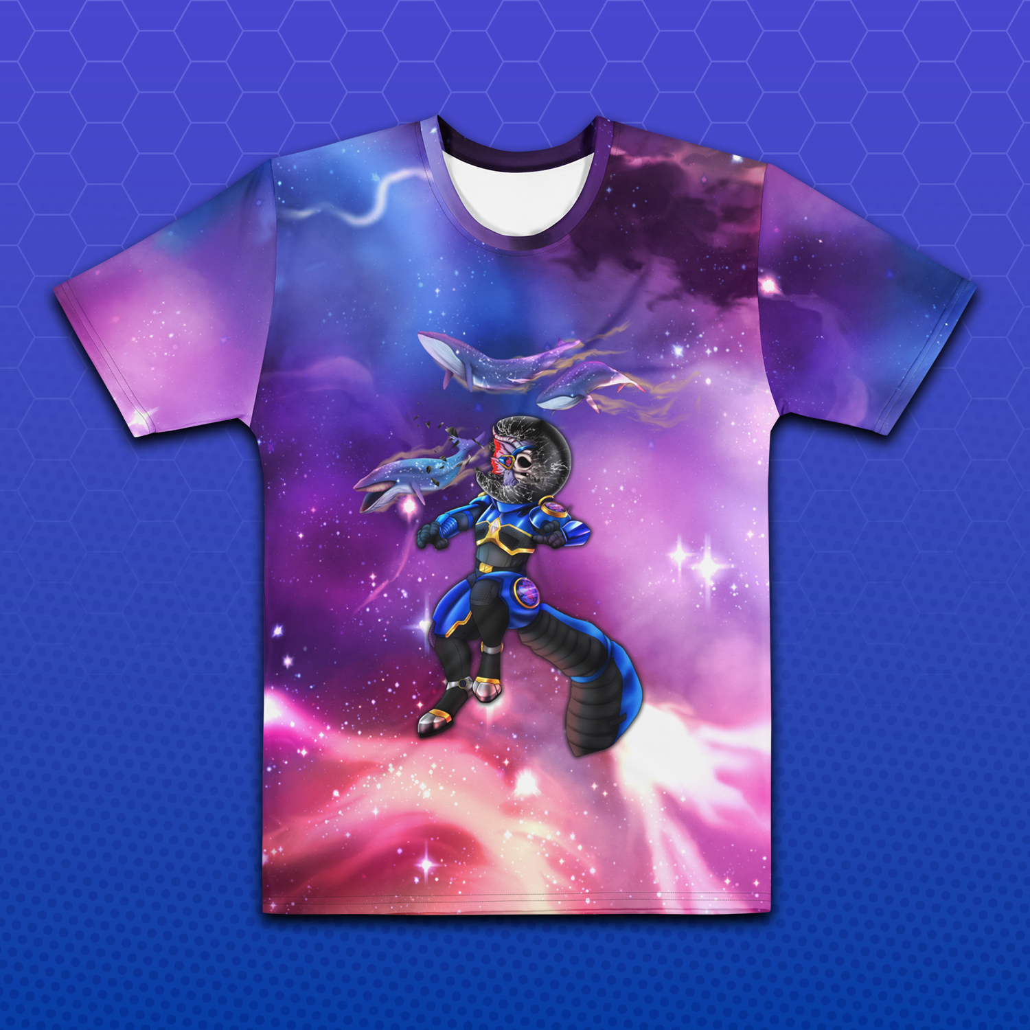 Raeal "Astronaut in the Ocean" Art Shirt – Blue Screen Apparel