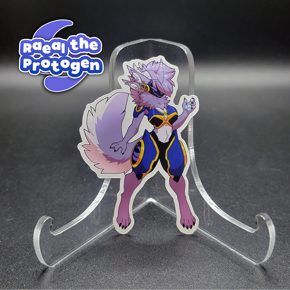 Raeal the Protogen – Blue Screen Apparel