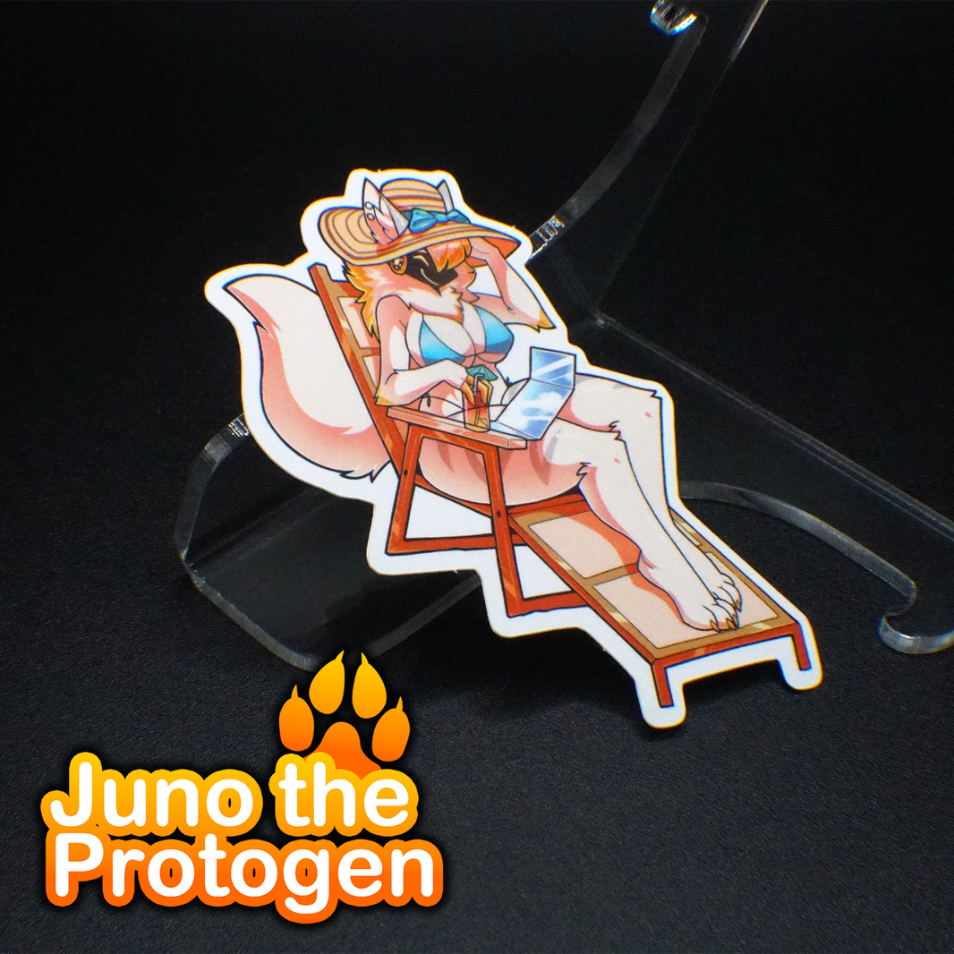 Juno the Protogen – Blue Screen Apparel