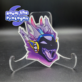 Raeal the Protogen – Blue Screen Apparel