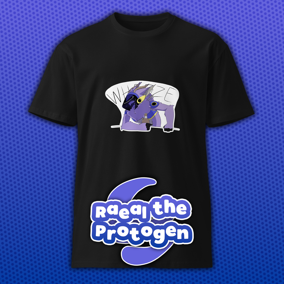 Raeal the Protogen – Blue Screen Apparel