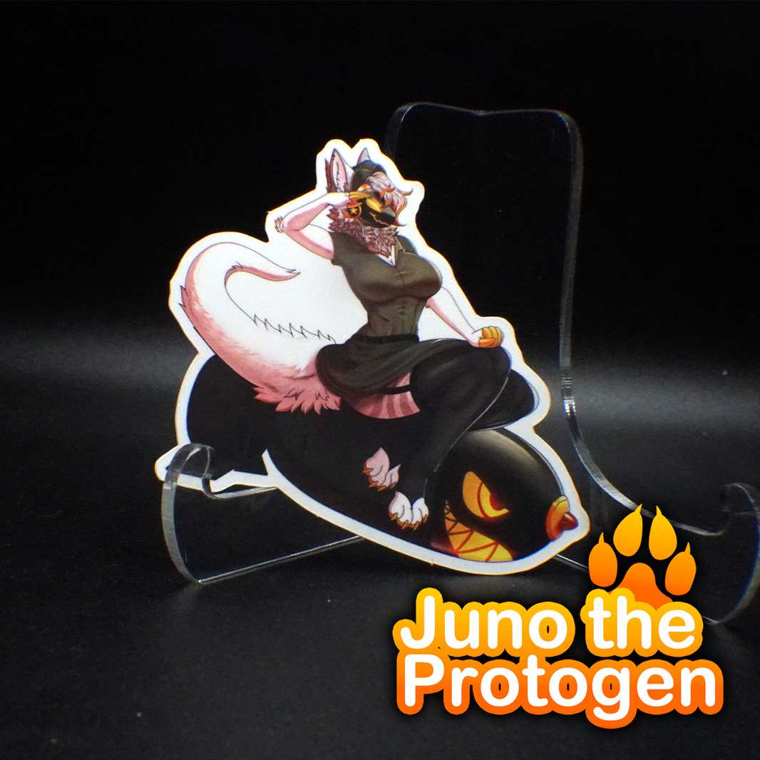 Juno the Protogen – Blue Screen Apparel