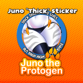 Juno the Protogen – Blue Screen Apparel