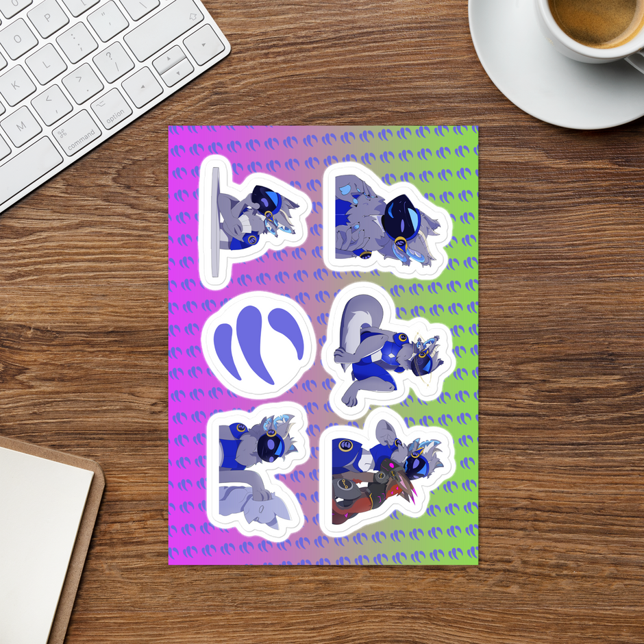 Raeal the Protogen – Blue Screen Apparel