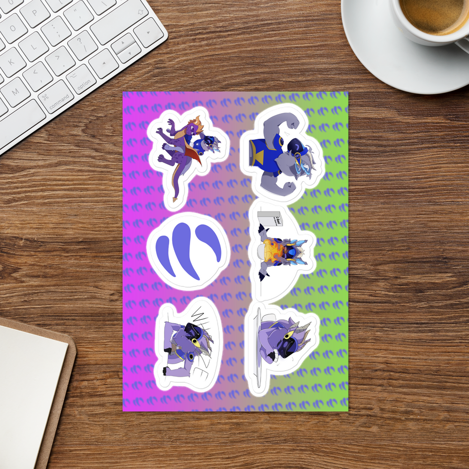 Raeal the Protogen – Blue Screen Apparel